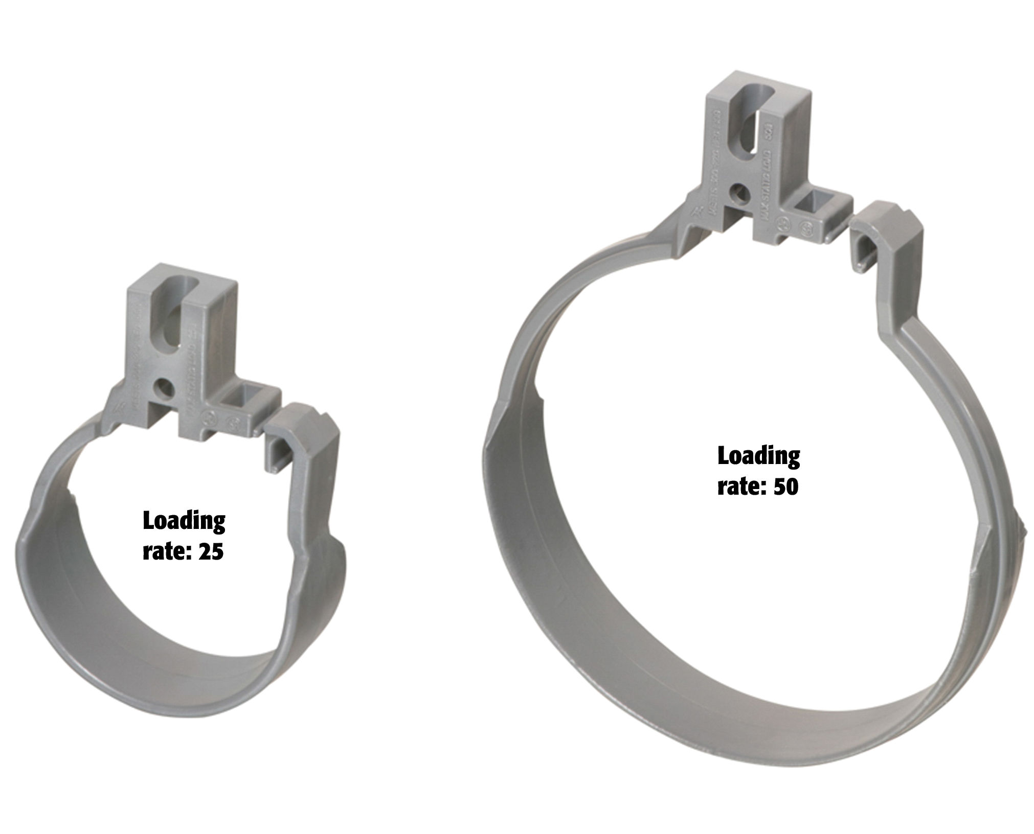 *Do not exceed weight ratings.